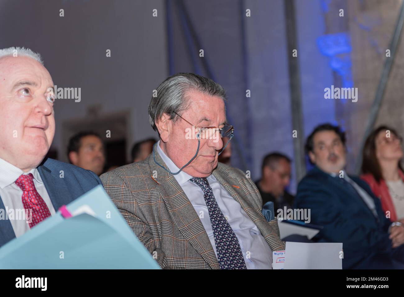santiago, spain, november 29, 2022: presentation by former minister ...