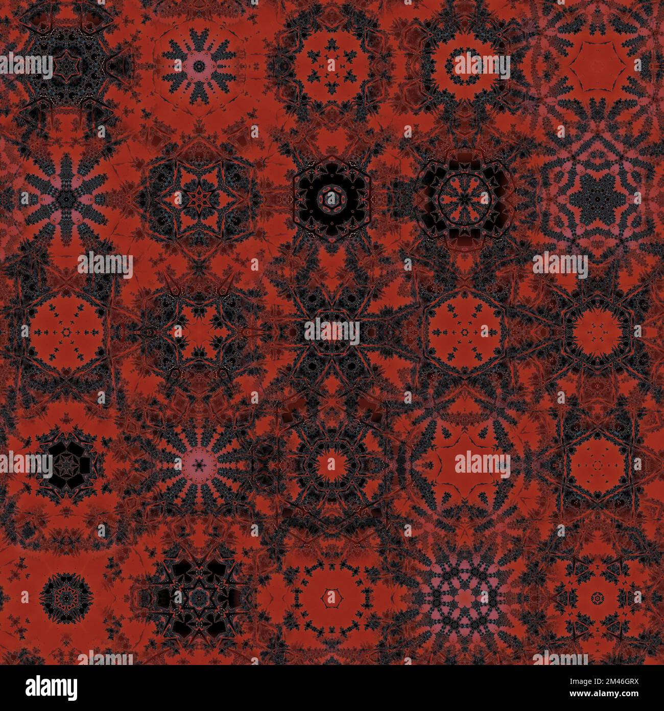 mandala Black and white vintage art, ancient Indian vedic background ...