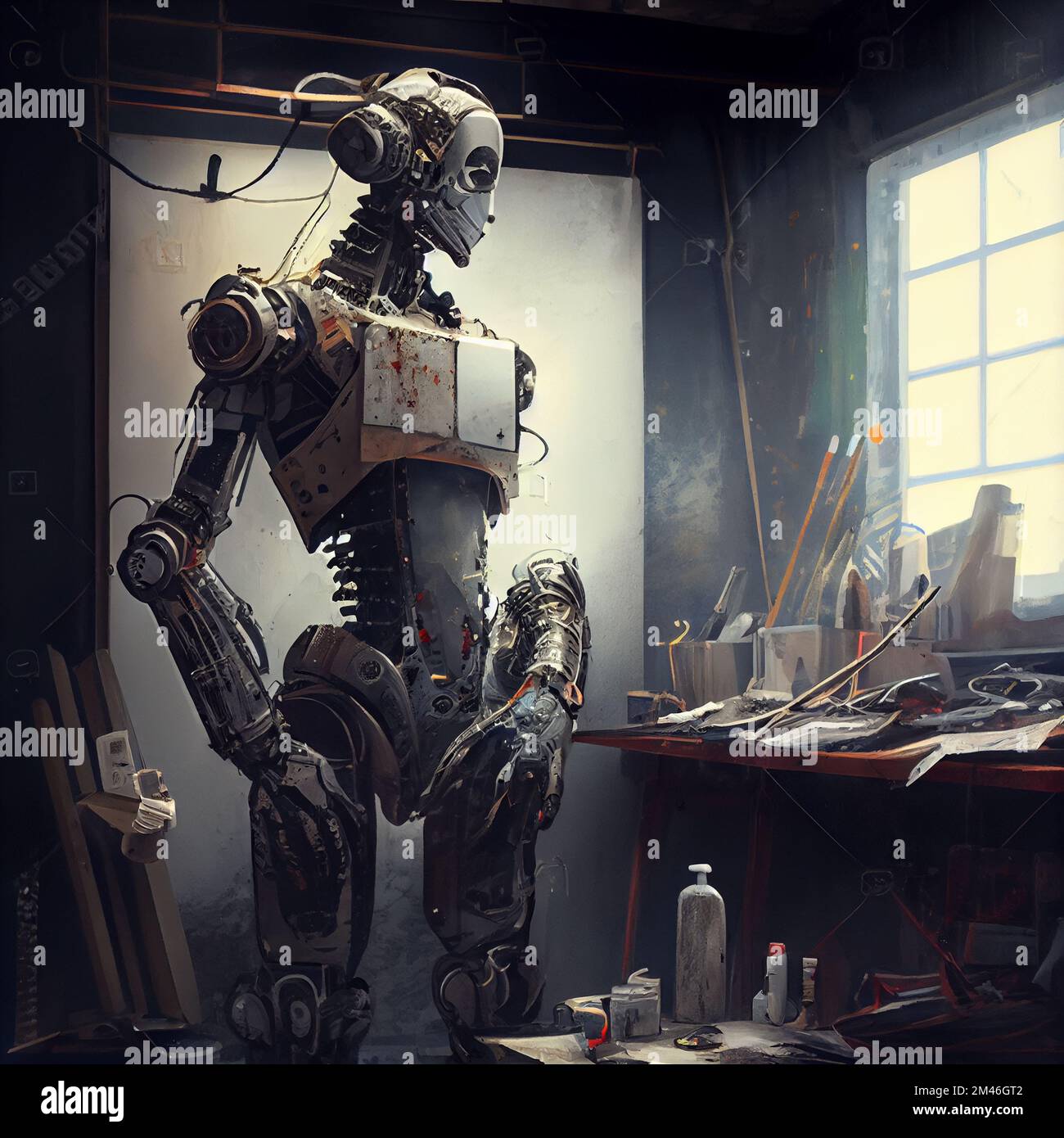 Creating ai art hi-res stock photography and images - Alamy