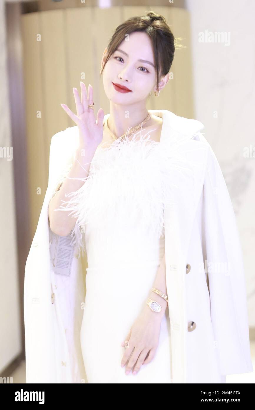 Chinese actress and singer Jenny Zhang attended a Bvlgari activity in ...