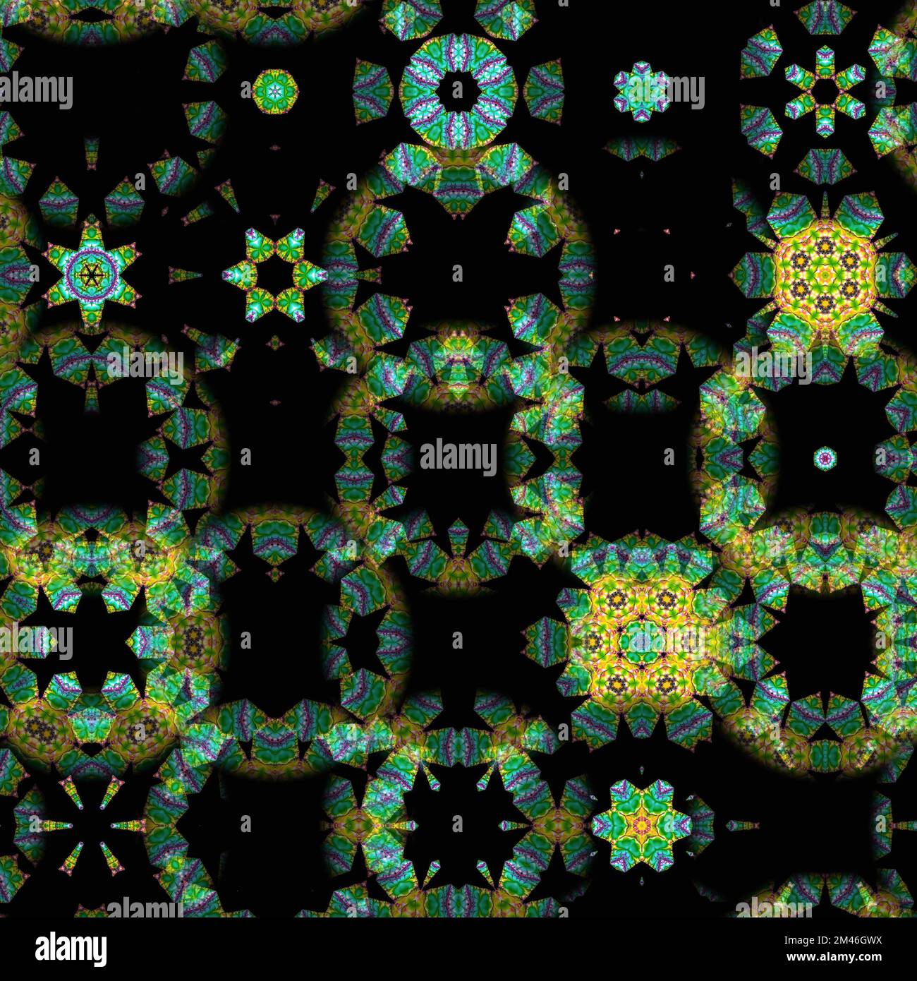 mandala Black and white vintage art, ancient Indian vedic background ...