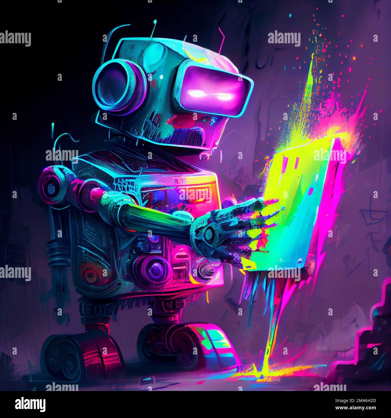 Artificial image creation hi-res stock photography and images - Alamy