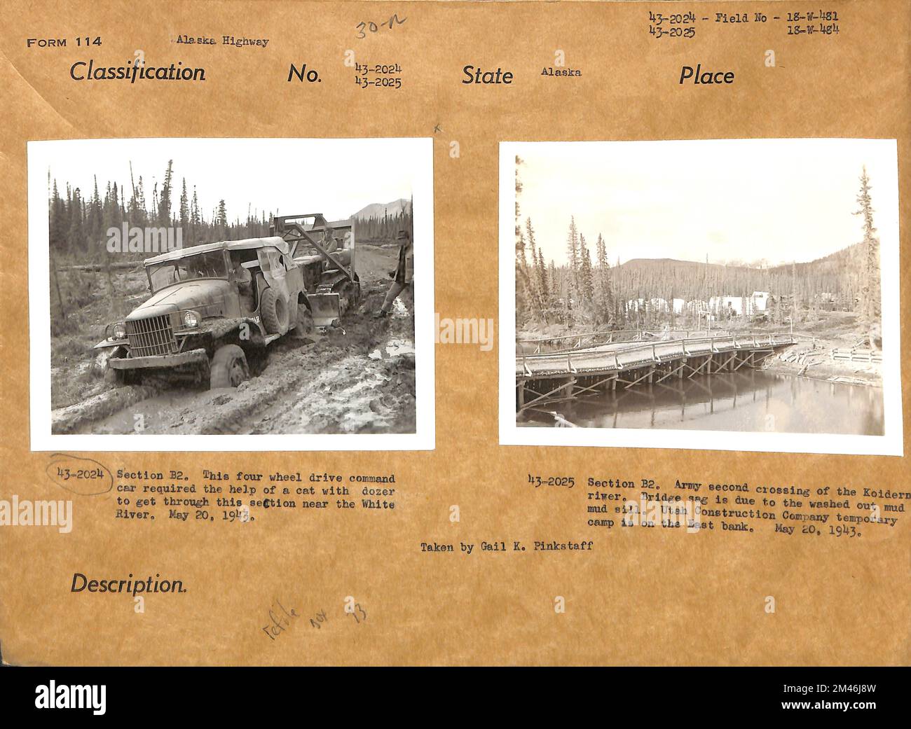 White River. Original caption: 43-2024 Section B2. this four wheel ...