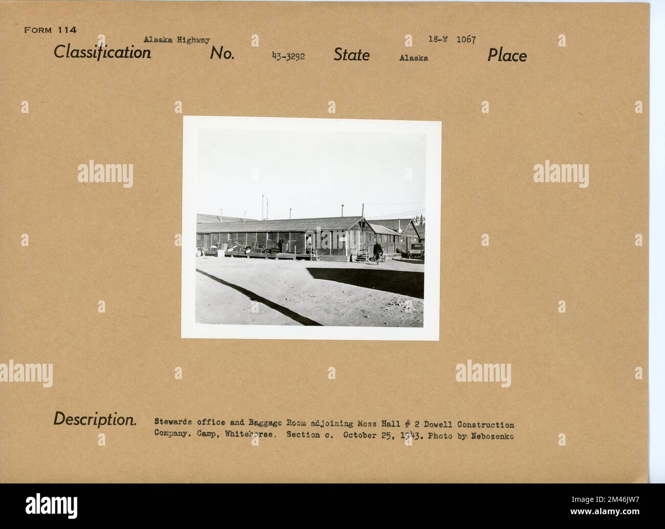 Stewards office and Baggage Room Adjoining Mess Hall #2. Original ...