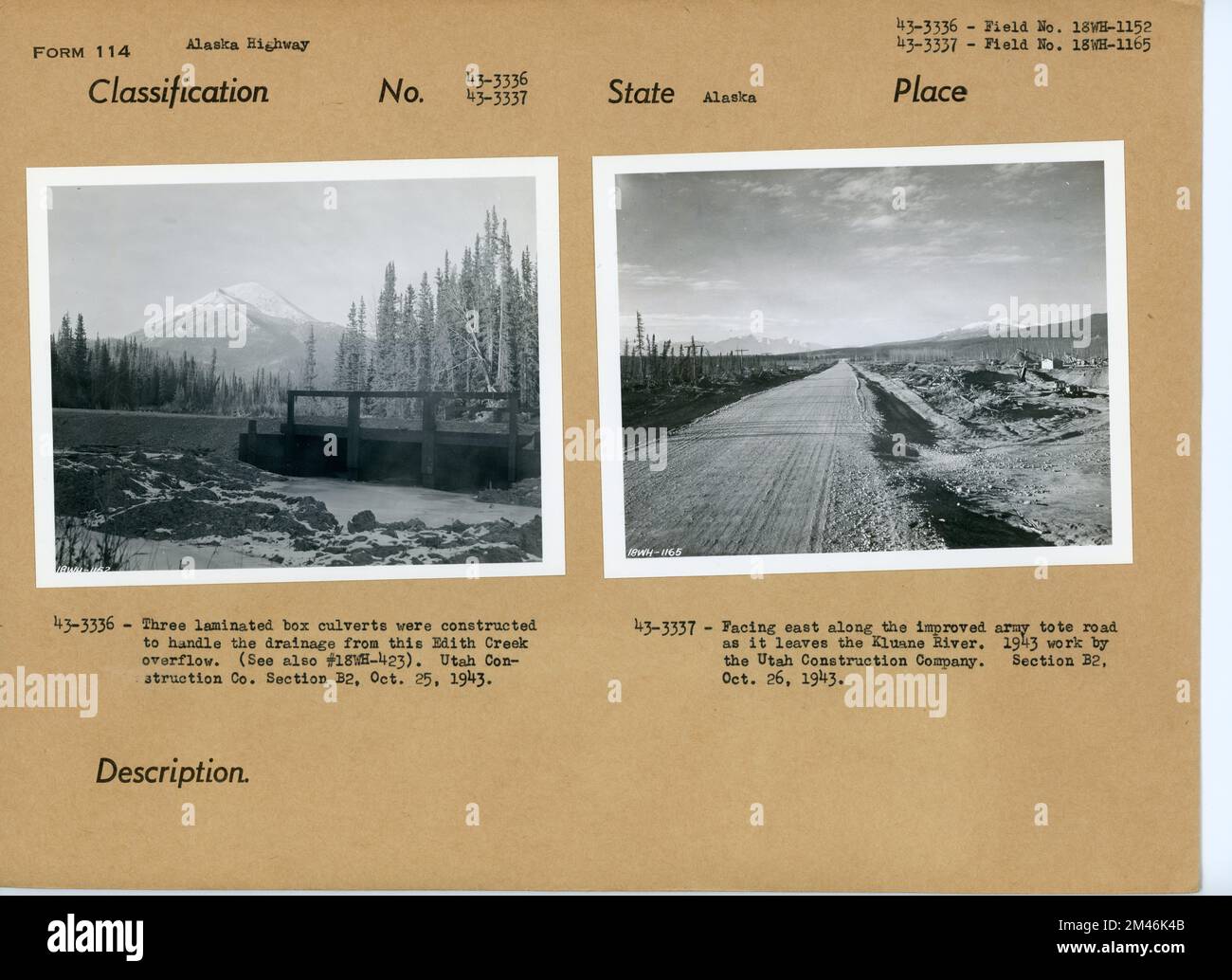 Three laminated box culverts constructed to handle the drainage from ...