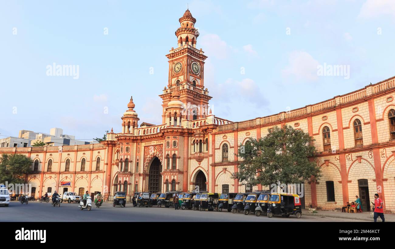 INDIA, GUJARAT, JUNAGADH, September 2022, View of Junagadh Clock Tower ...