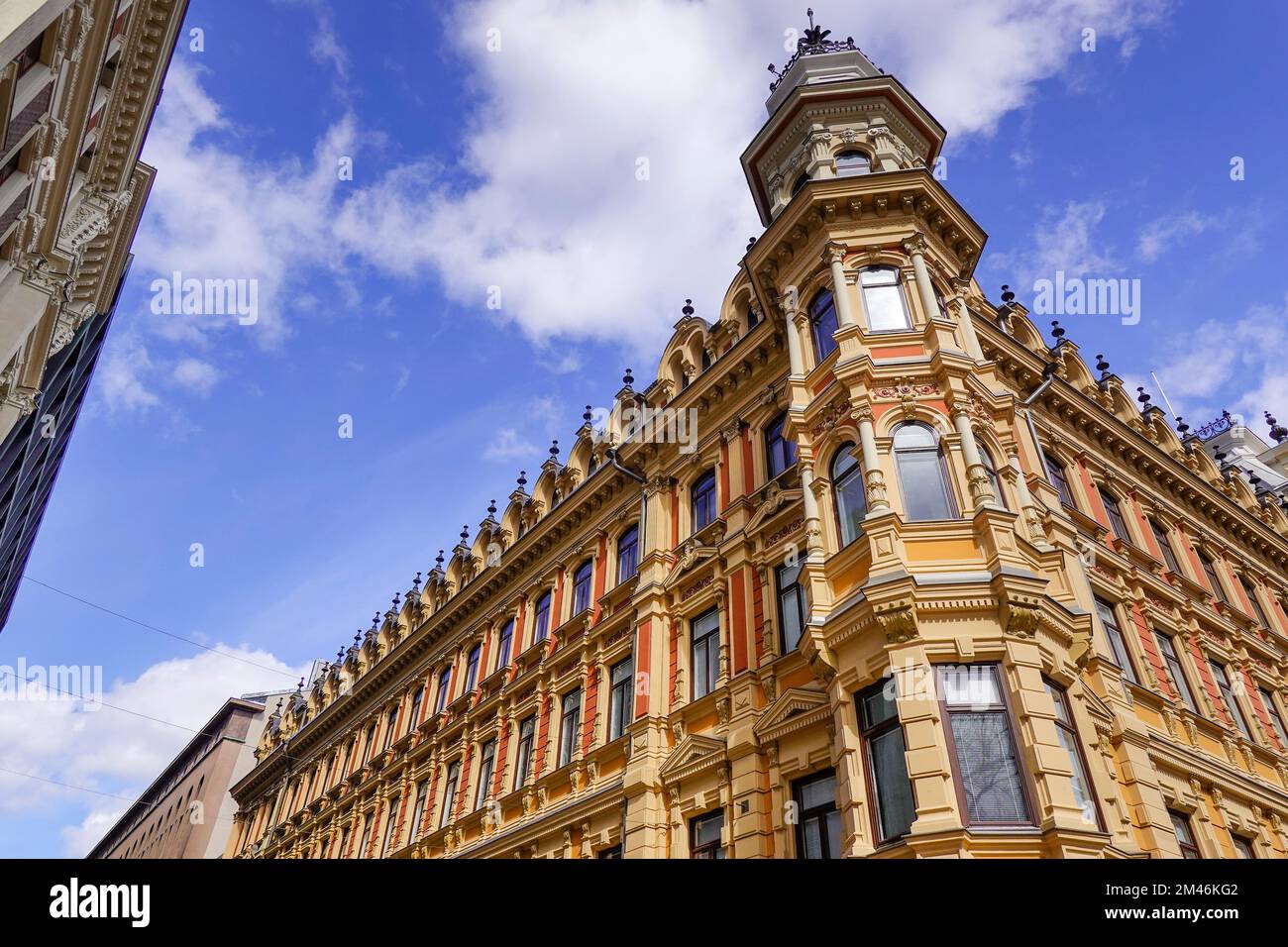 Altbau, Pohjoisesplanadi, Altstadt, Helsinki, Finnland Stock Photo - Alamy