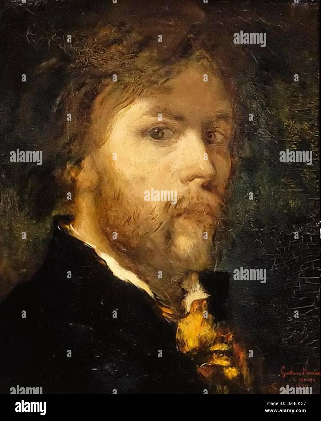 gustave moreau vintage painting art Stock Photo - Alamy