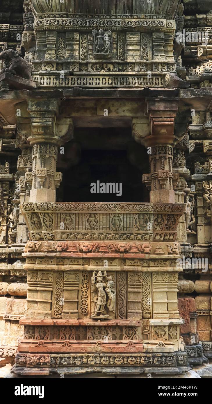 Carvings on Shri Sharneshwar Mahadev Temple, Polo Forest, Sabarkantha ...