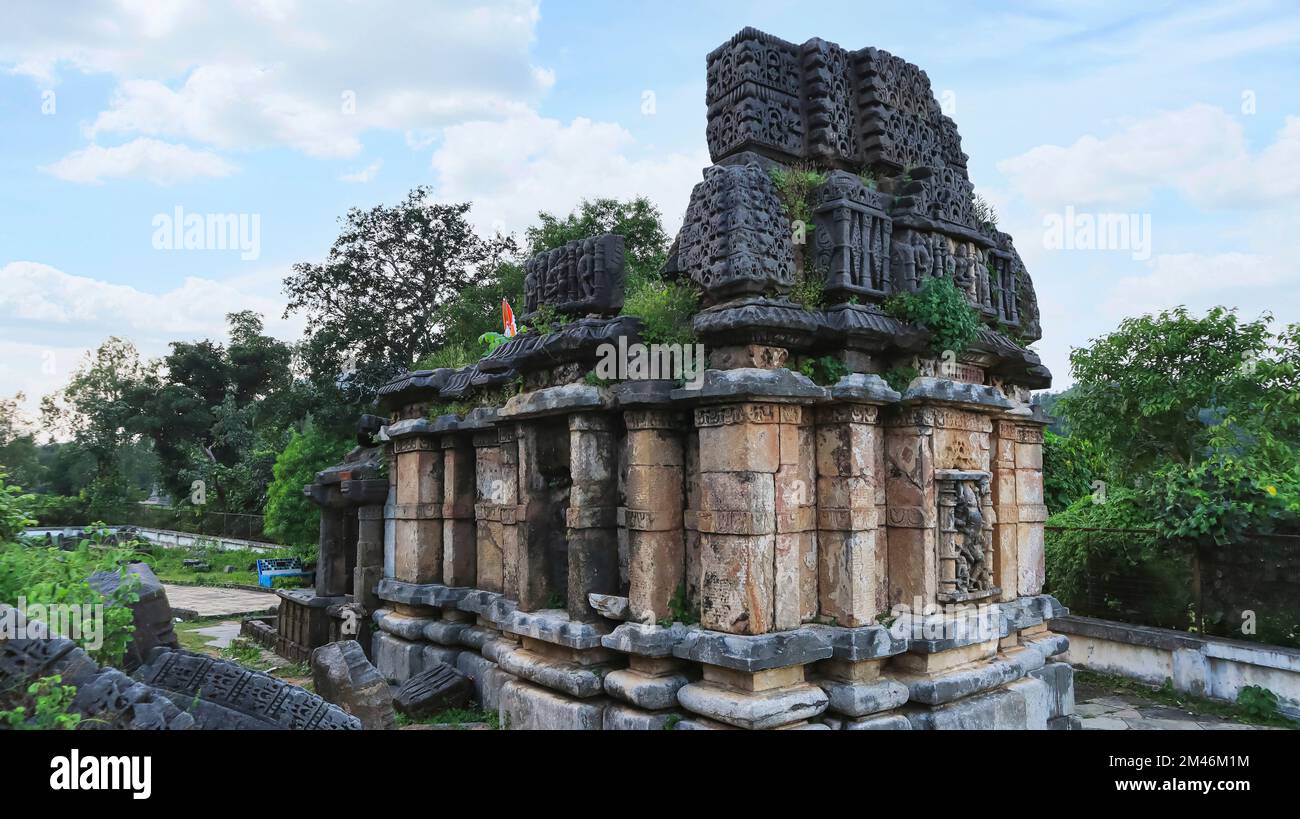 Rear View of Shakti Temple, 15th Century Temple, Antarsumba ...