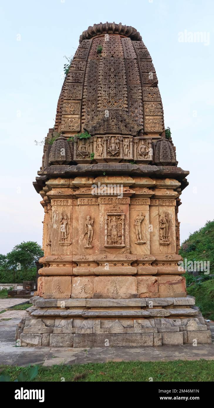 Rear View of Shakti Temple, 15th Century Temple, Antarsumba ...