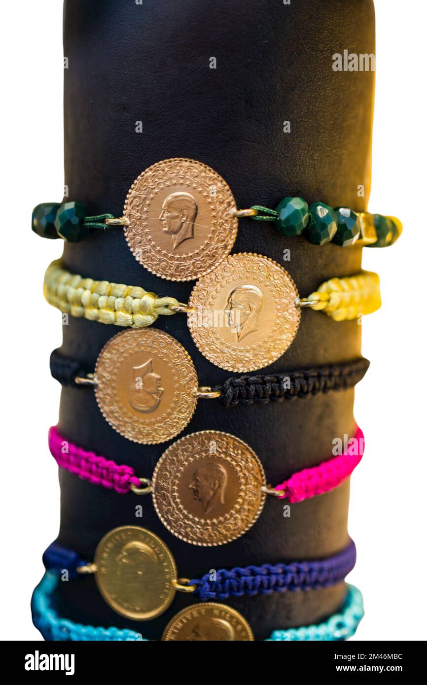 Turkish gold jewellery hi-res stock photography and images - Alamy