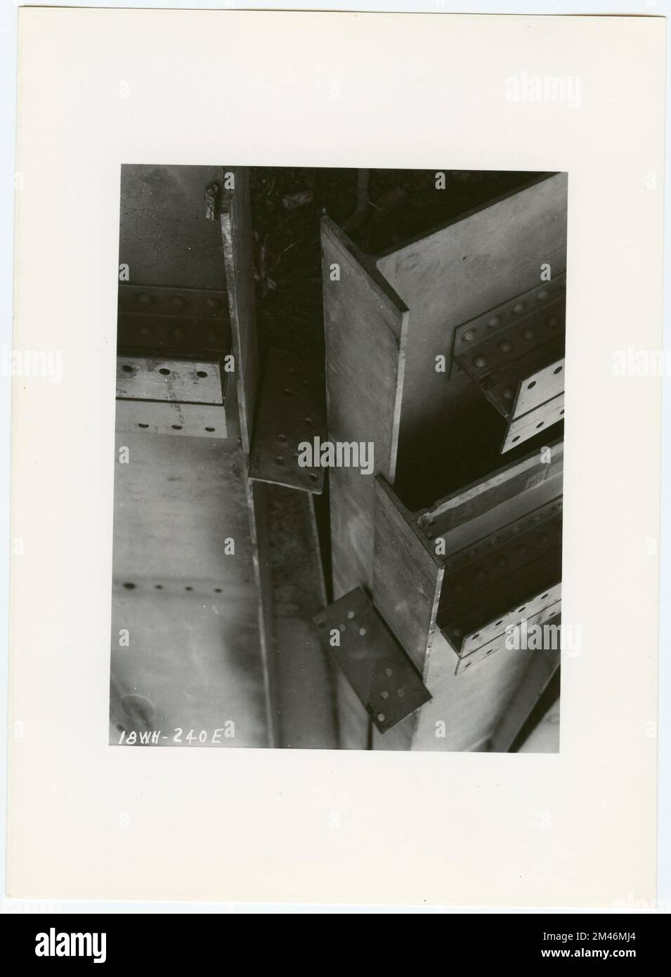 Mishandling and Improper Stocking of Bridge Truss Material. Original ...
