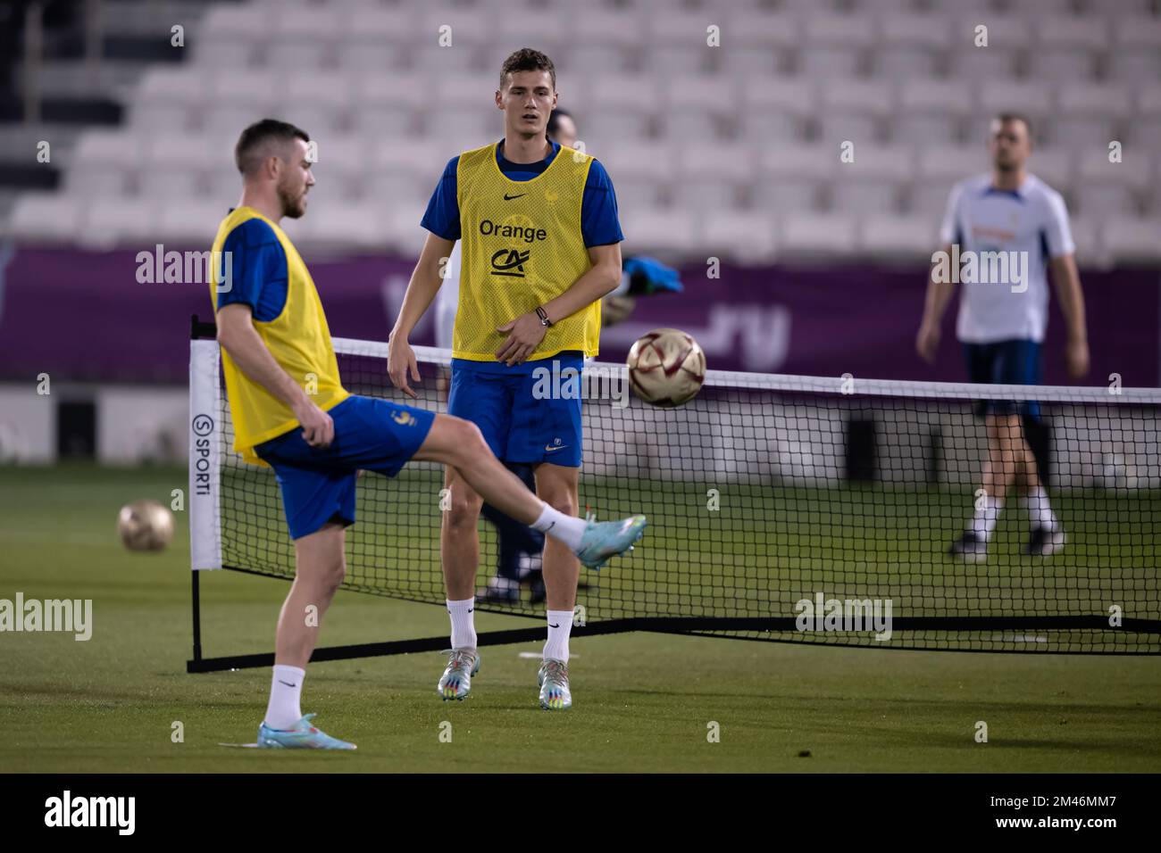The France national football team had a training before the FIFA World ...