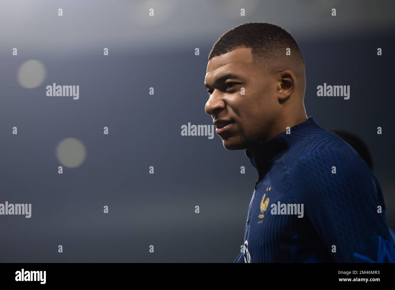 The France national football team had a training before the FIFA World ...