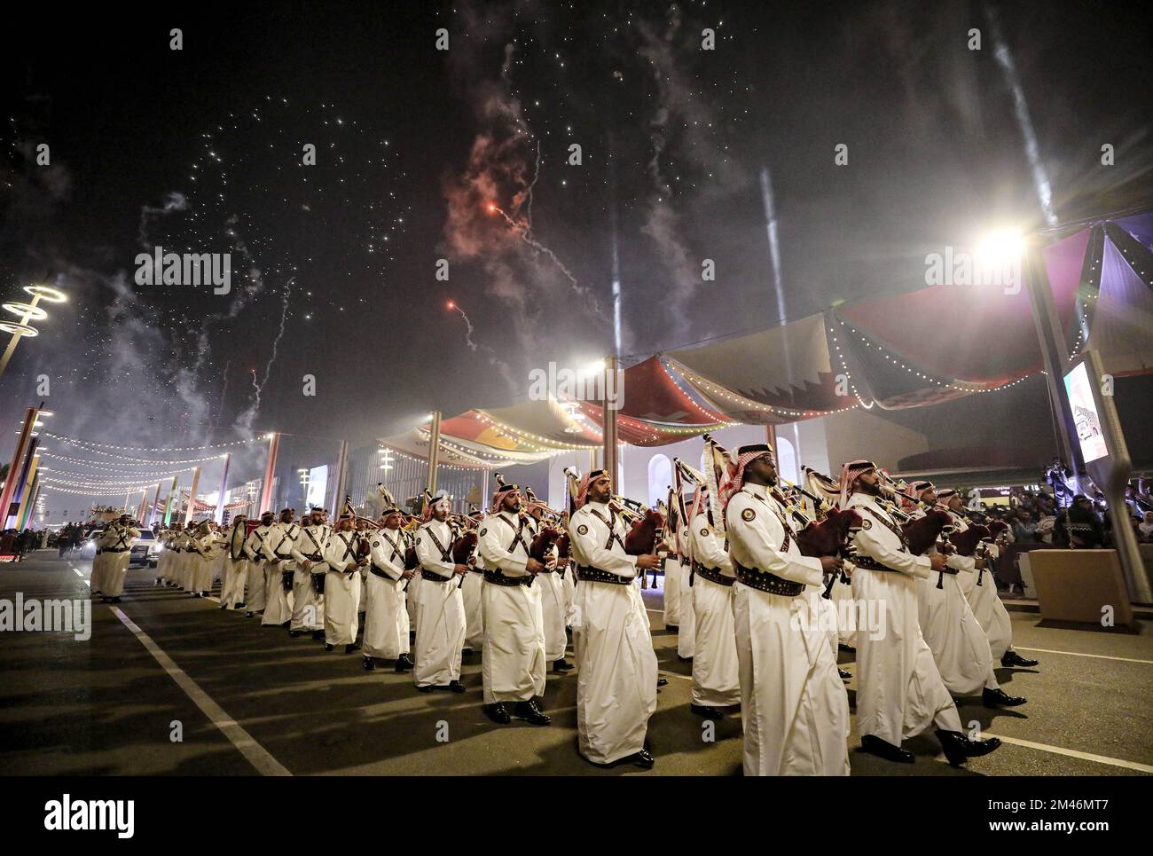 Doha, Qatar, Qatar. 18th Dec, 2022. Celebration after Argentina epic ...