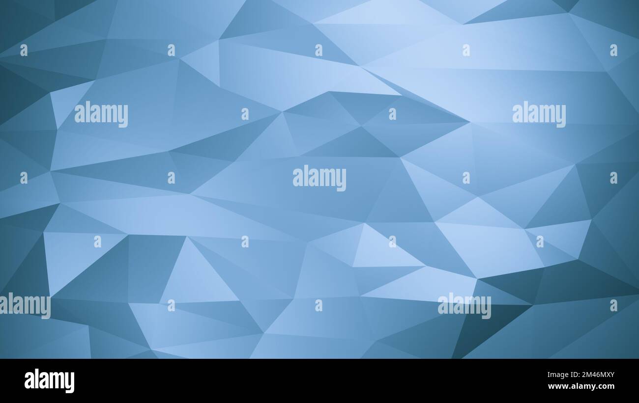 Blue polygons background, polygonal abstract wallpaper with geometric shapes and texture ...