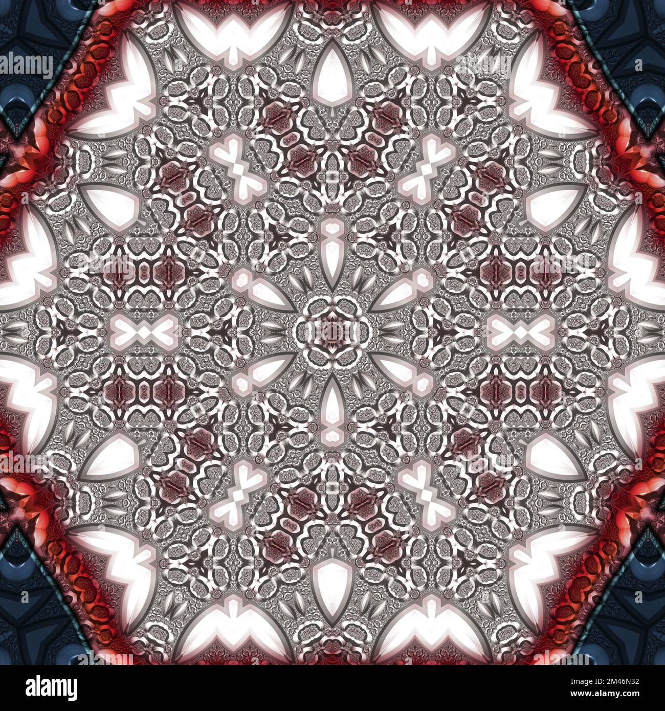 mandala Black and white vintage art, ancient Indian vedic background ...