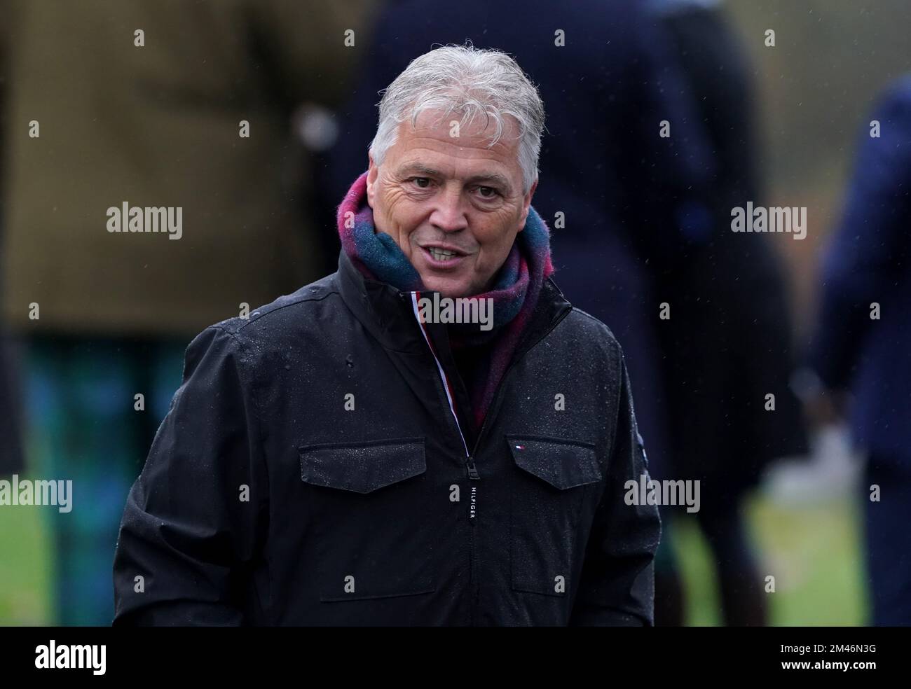 Former rugby union player Gary Parker at Melrose Parish Church before a ...