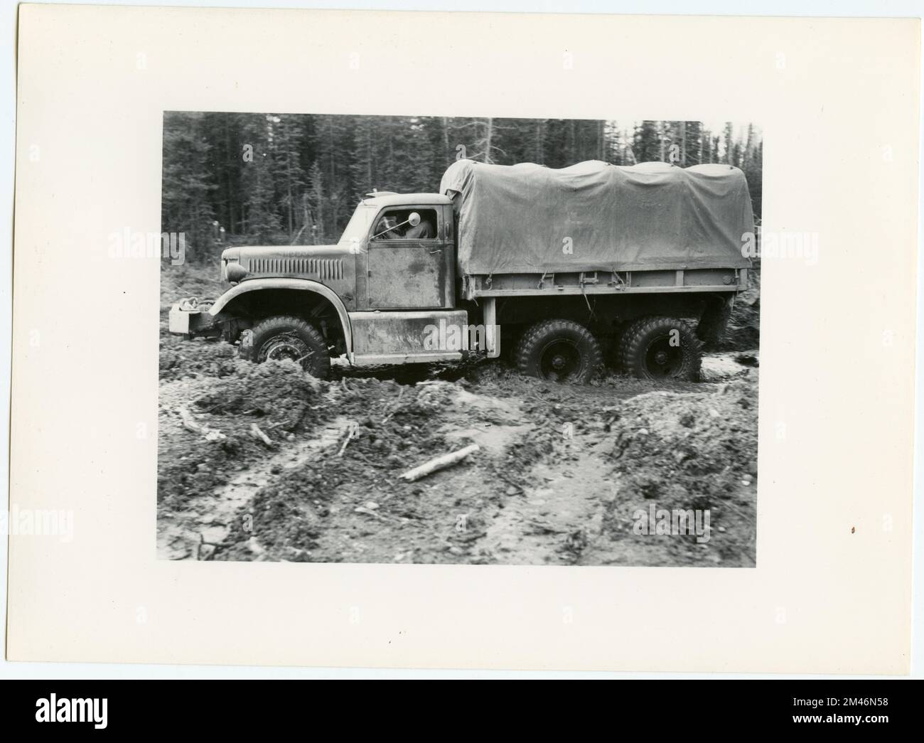 Five Views of An Army Road Before Repair. Original caption: Five views ...