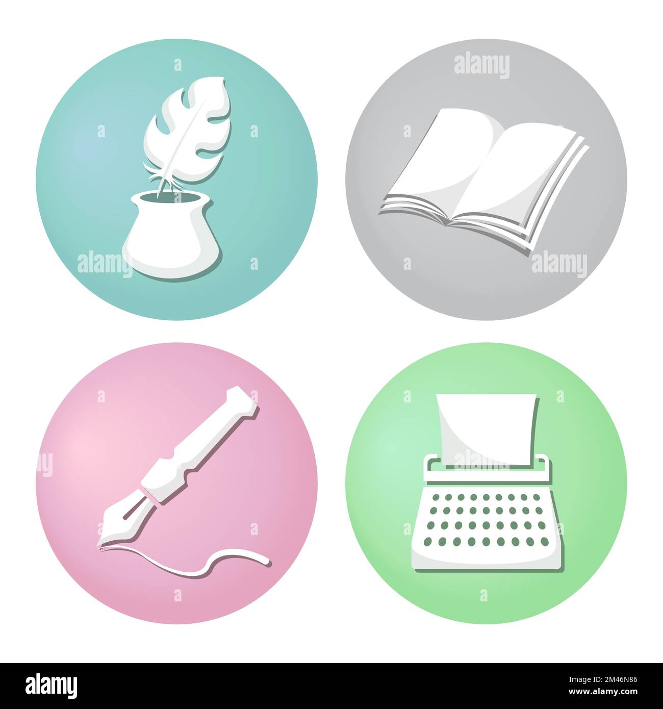 Typewriter vector vectors Stock Vector Images - Alamy