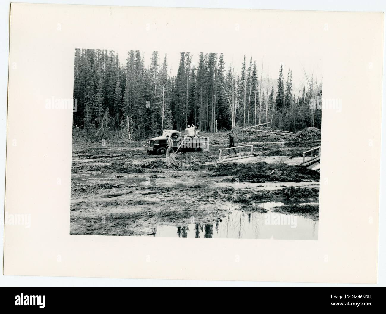Five Views of An Army Road Before Repair. Original caption: Five views ...