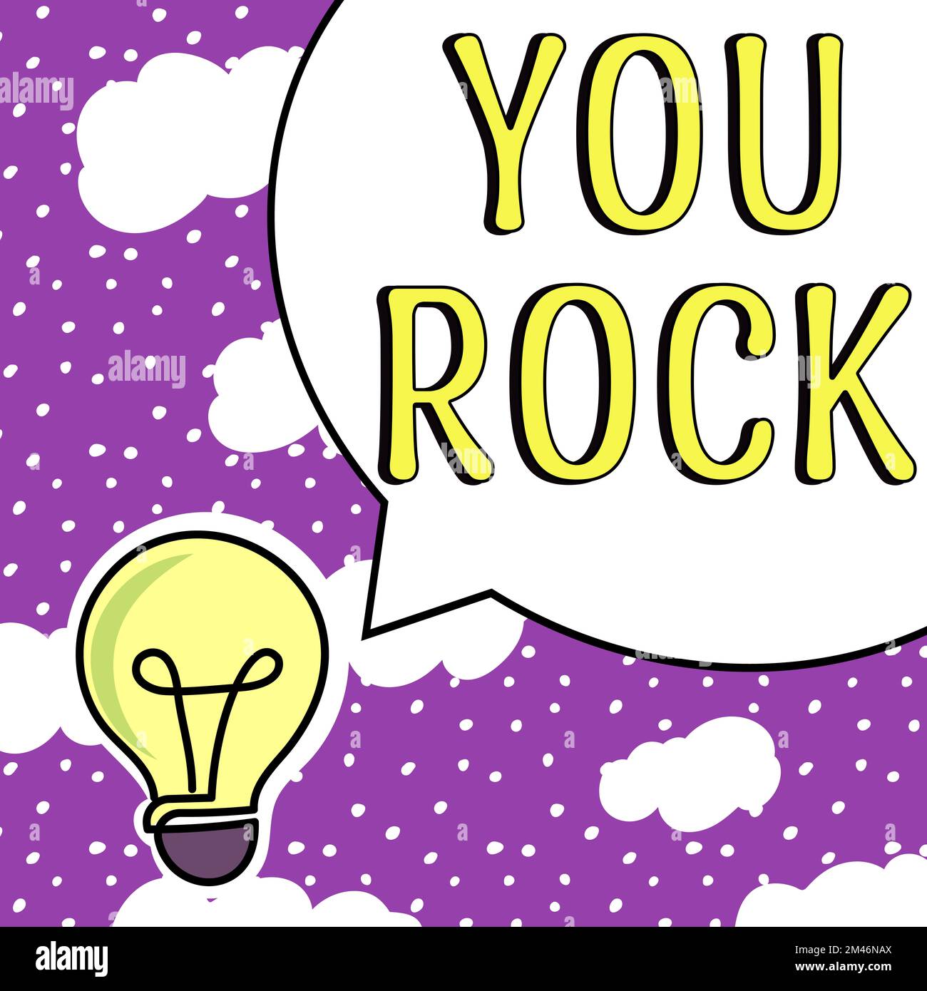 Writing displaying text You Rock. Concept meaning slang phrase of ...