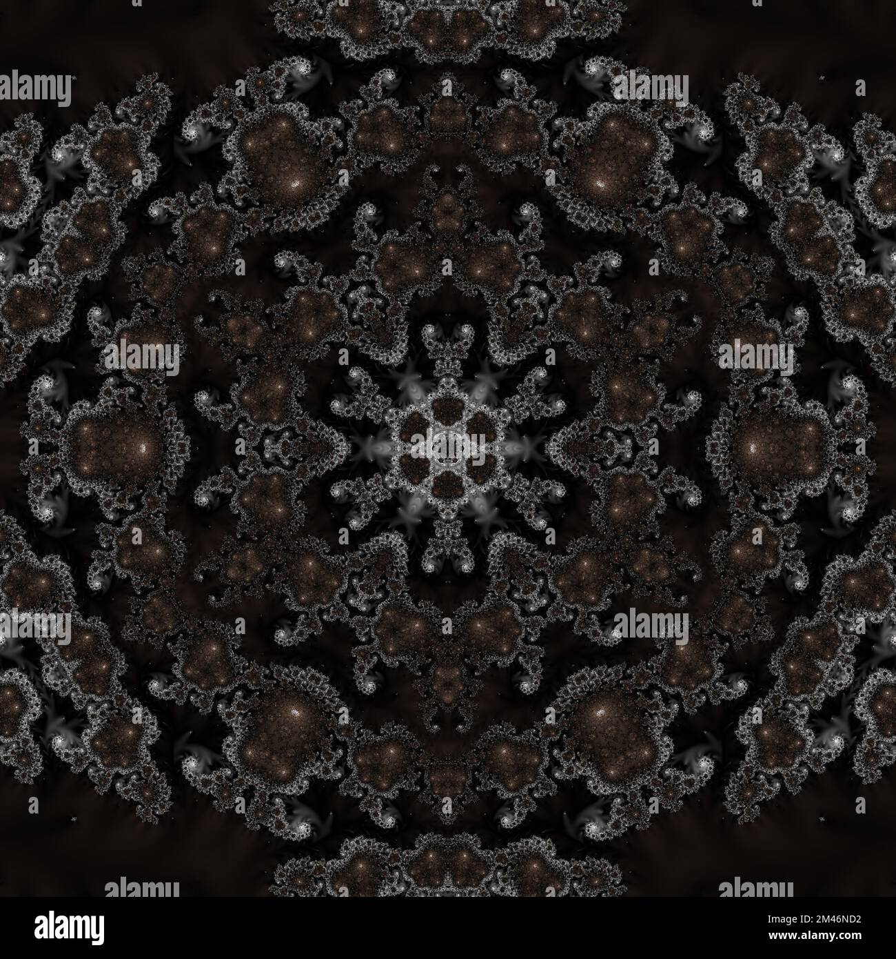 mandala Black and white vintage art, ancient Indian vedic background ...