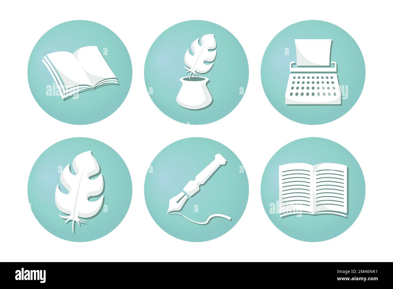 Set of education icons. Vector illustration Stock Vector Image & Art ...