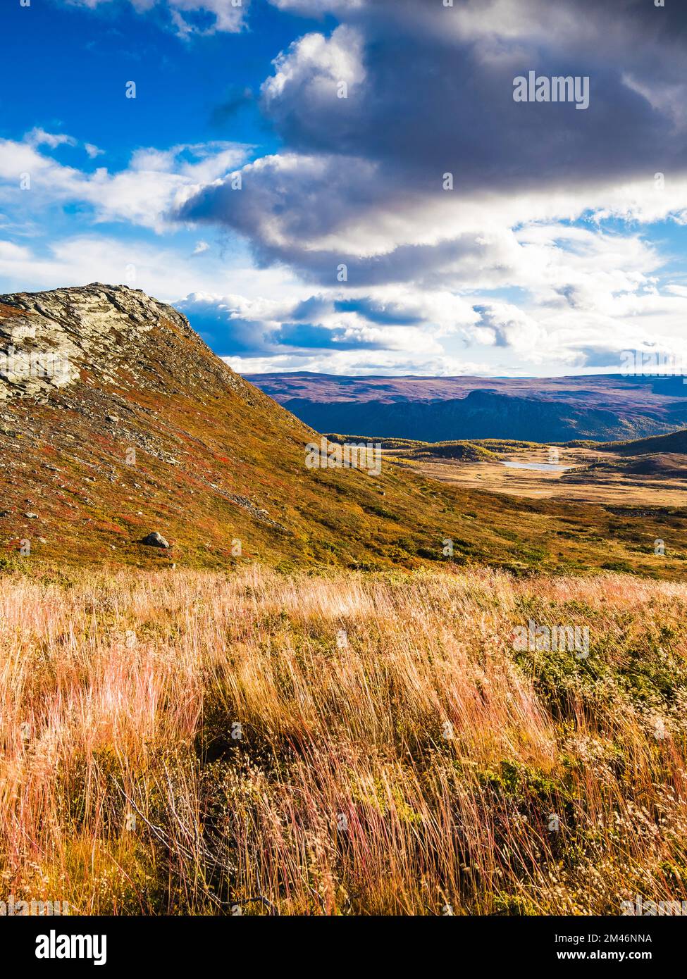 View of mountain landscape Stock Photo - Alamy