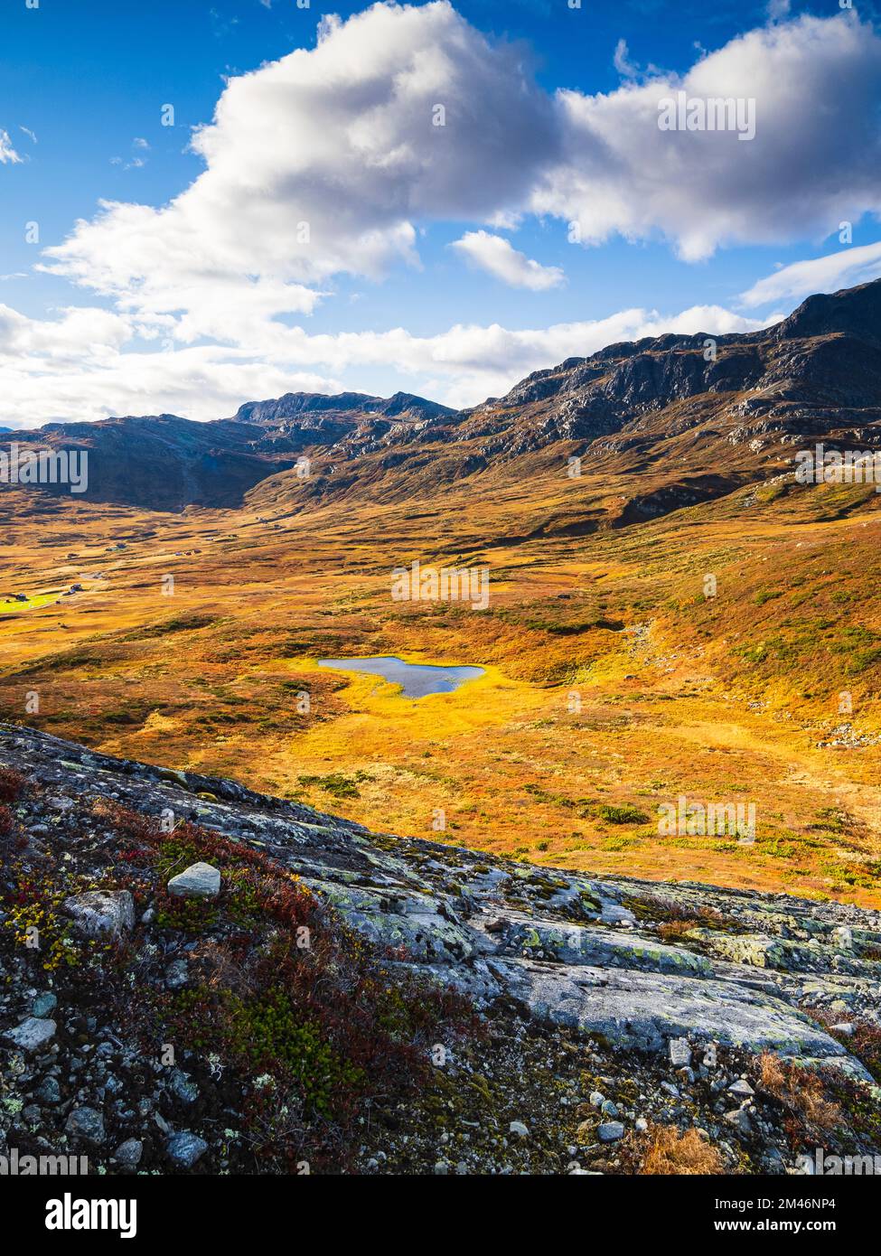 View of mountain landscape Stock Photo - Alamy