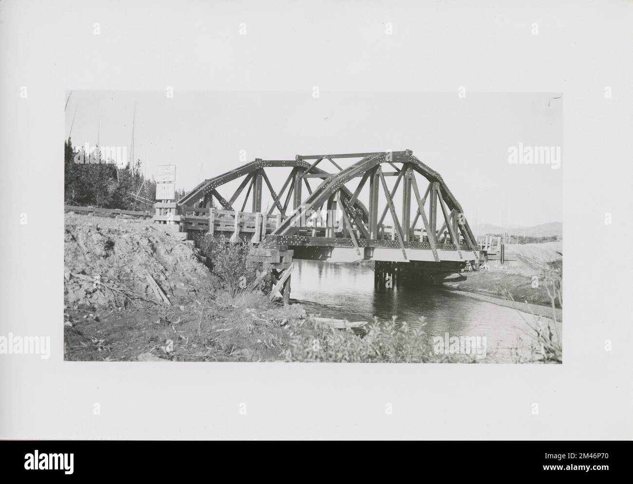 Swift River Bridge. Original caption: Swift River Bridge #407, Milepost ...