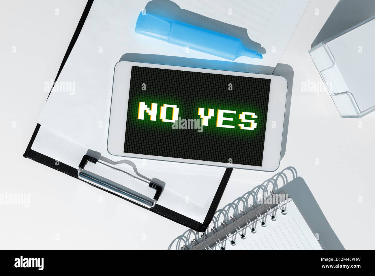 Writing displaying text No Yes. Business overview Answering question ...