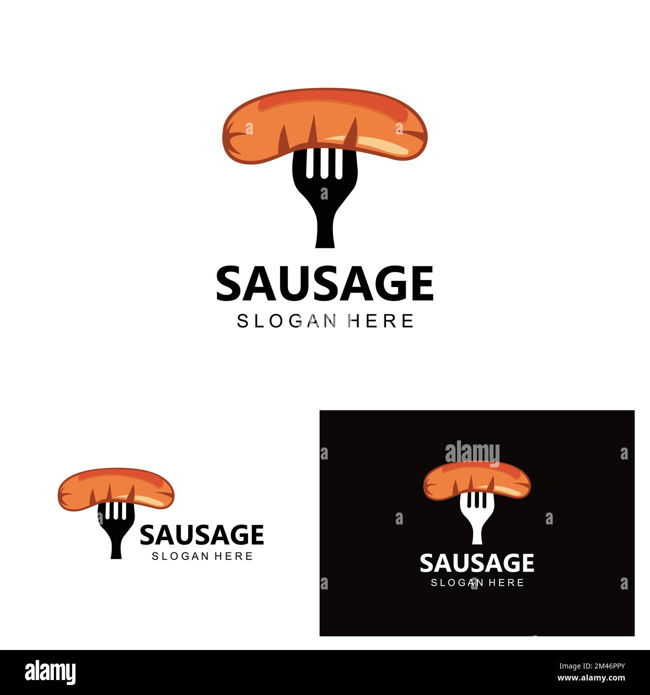 Sausage Logo Design at Logan Brewis blog
