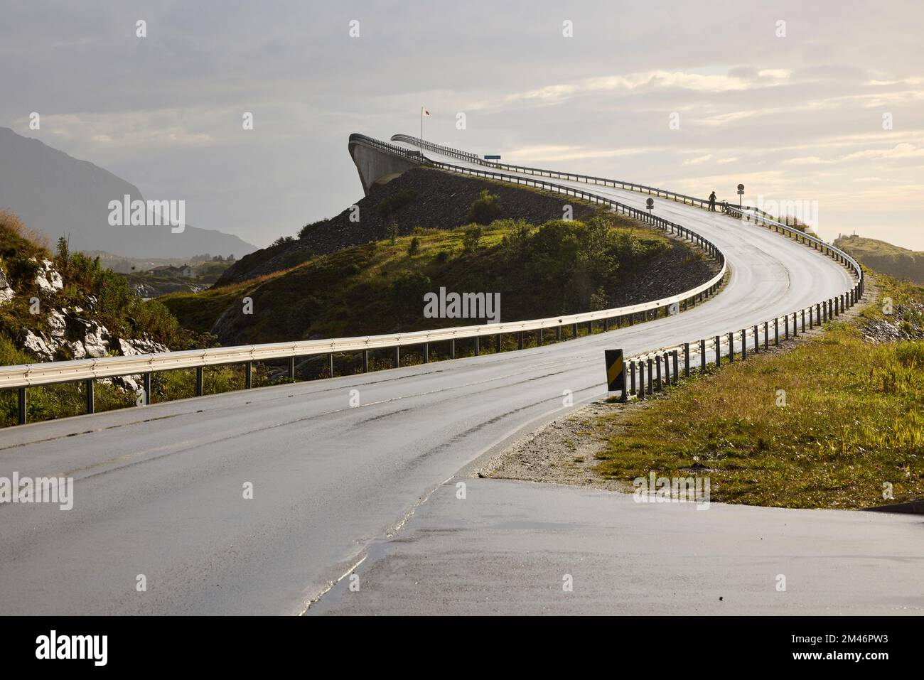 View of empty road Stock Photo - Alamy