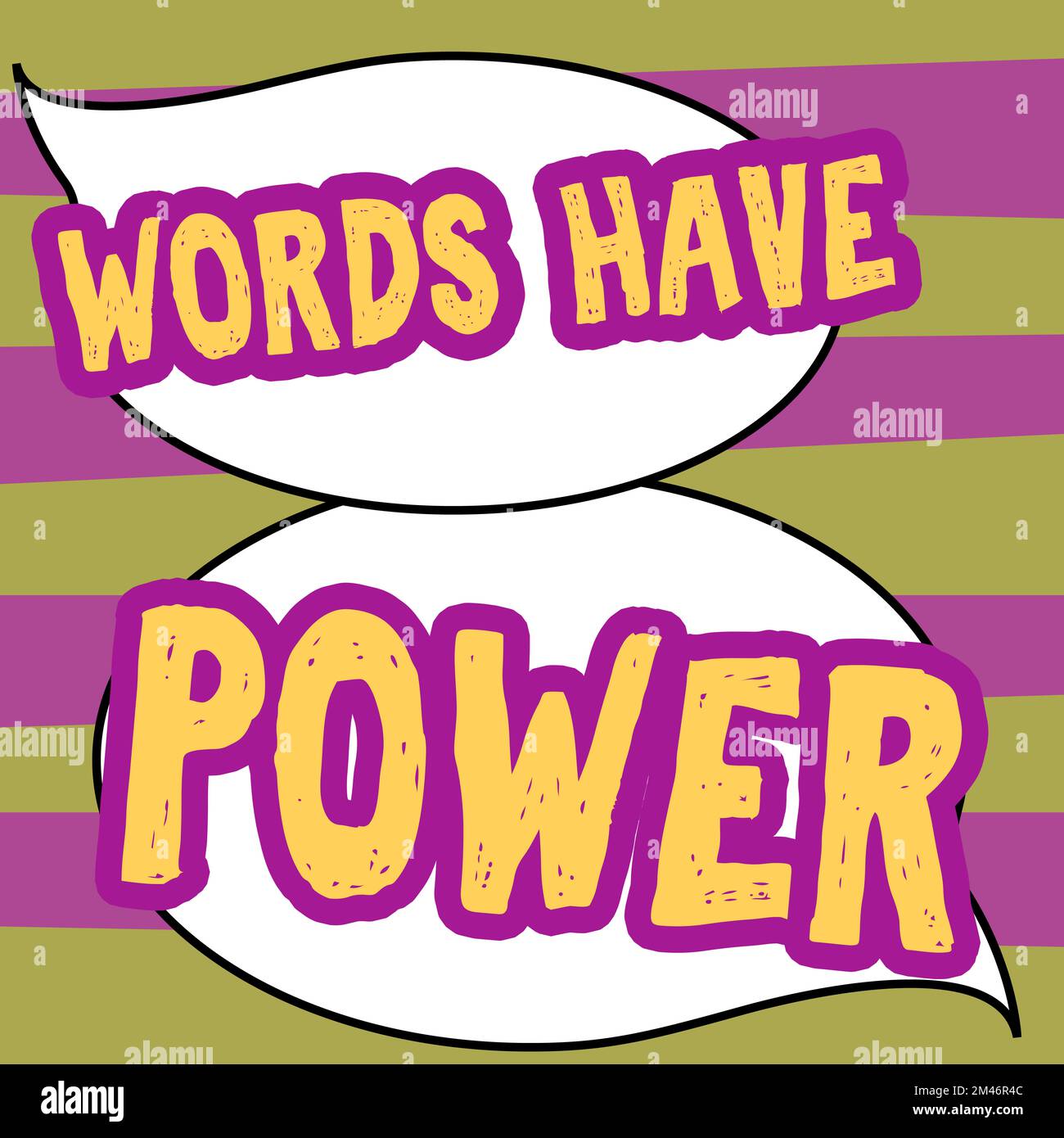 Sign displaying Words Have Power. Word for Energy Ability to heal help ...