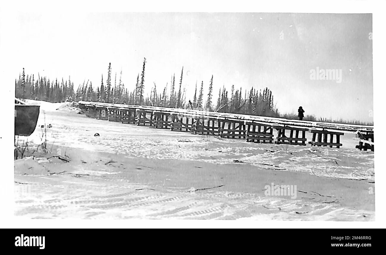 Tanana River (Near Northway). Original caption: Picture No. 30/ ZBr ...