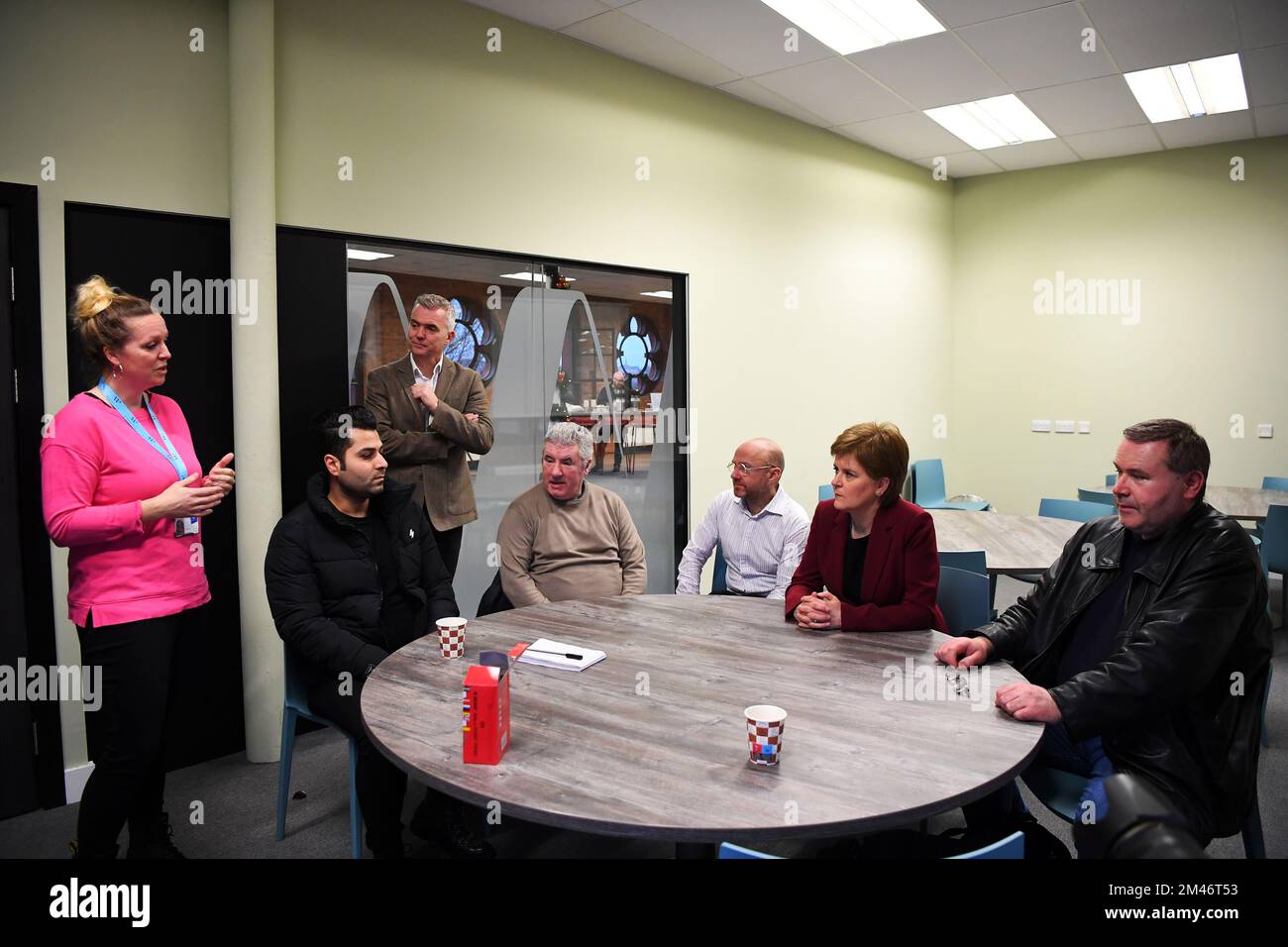 Scotland's First Minister Nicola Sturgeon and Scotland's Minister for ...