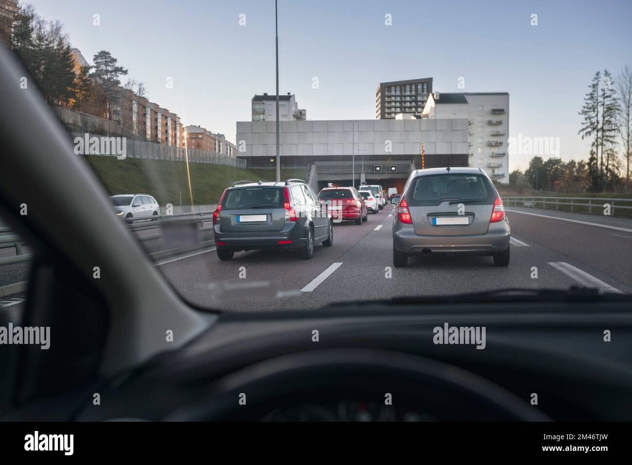 Traffic heavy on fall hi-res stock photography and images - Alamy