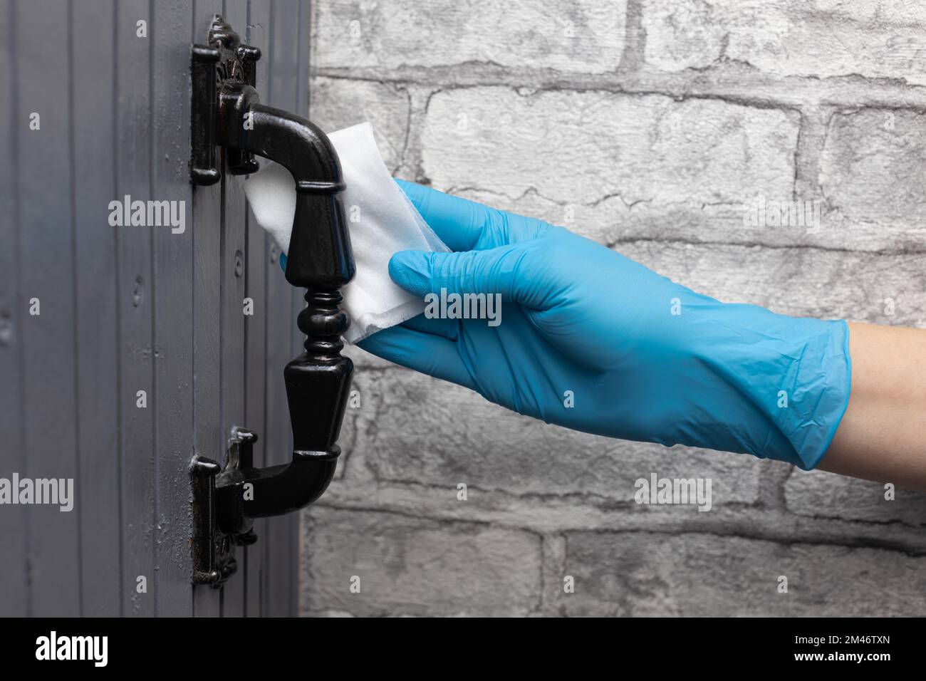man disinfecting the interior of the house. cleaning service. . High ...