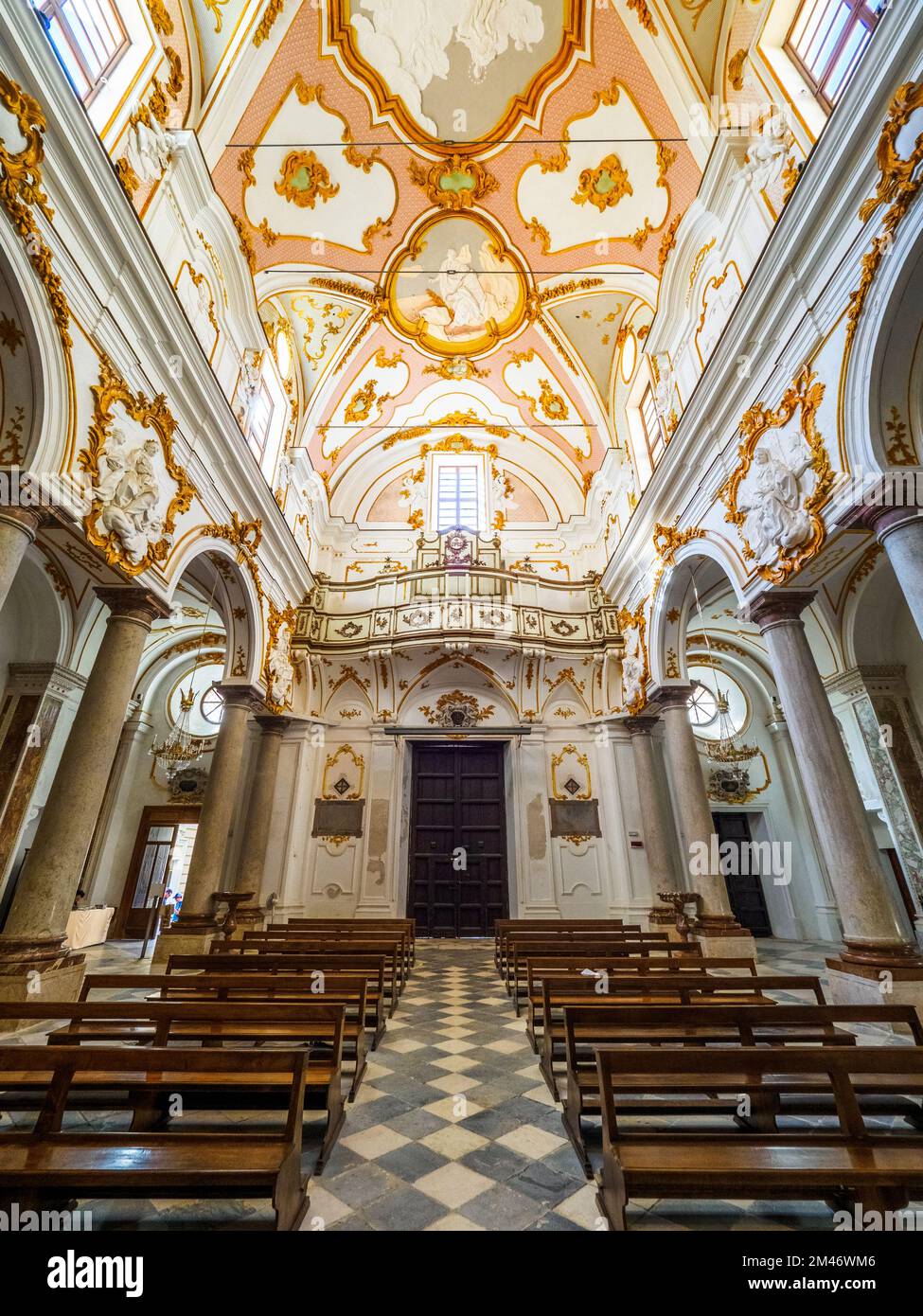 Counter facade - Church of the Jesuit college (Chiesa del collegio dei ...