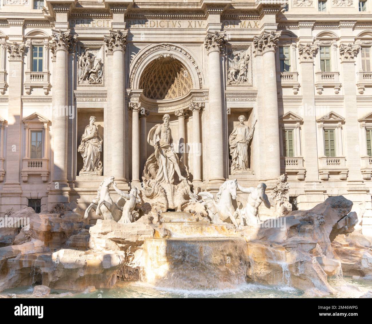 Rome, Italy - 27 November, 2022: close-up view of the sculptures of the ...