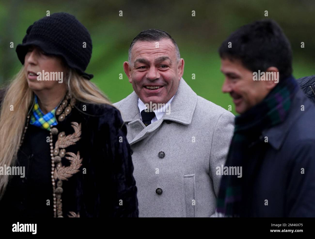 Former rugby union player Kevin McKenzie at Melrose Parish Church ...