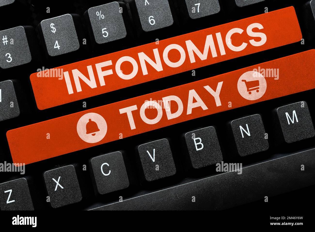 Writing displaying text Infonomics. Business overview visual image used ...