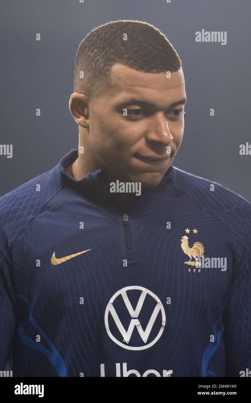 The France national football team had a training before the FIFA World ...