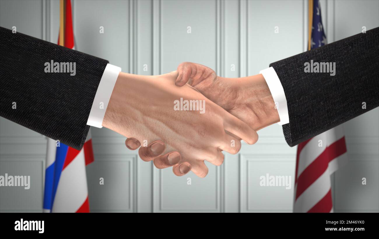 Puerto Rico and USA Partnership Business Deal. National Government ...