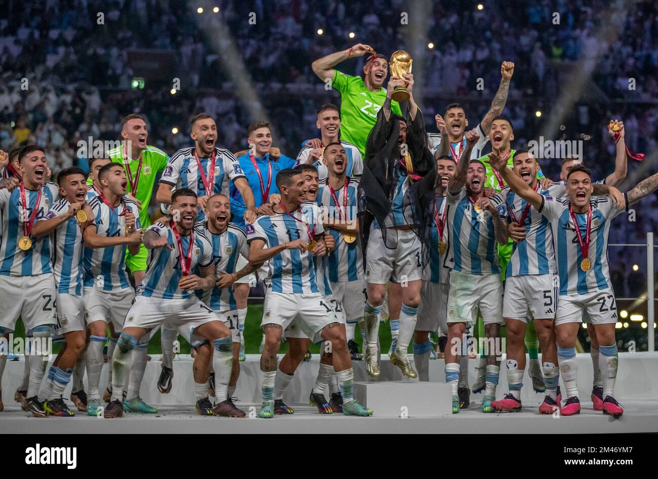 LUSAIL, AD - 18.12.2022: ARGENTINA VS FRANCE - Argentina vs France ...