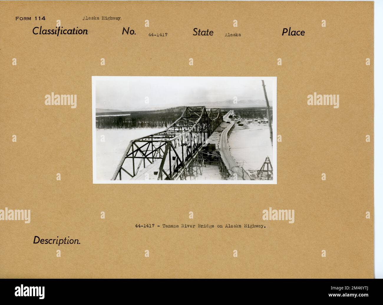 Tanana river bridge hi-res stock photography and images - Alamy