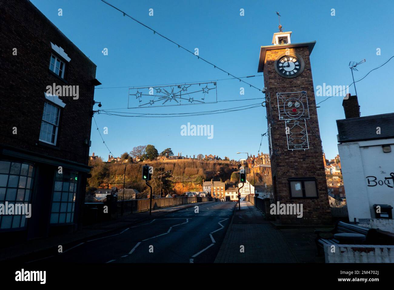 Trevithick Clock Tower memorial Stock Photo - Alamy