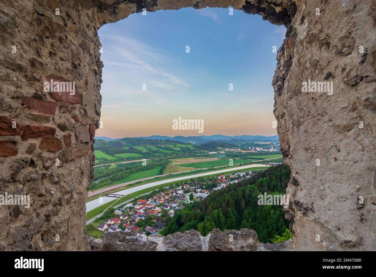 Povazsky hrad waagburg castle hi-res stock photography and images - Alamy
